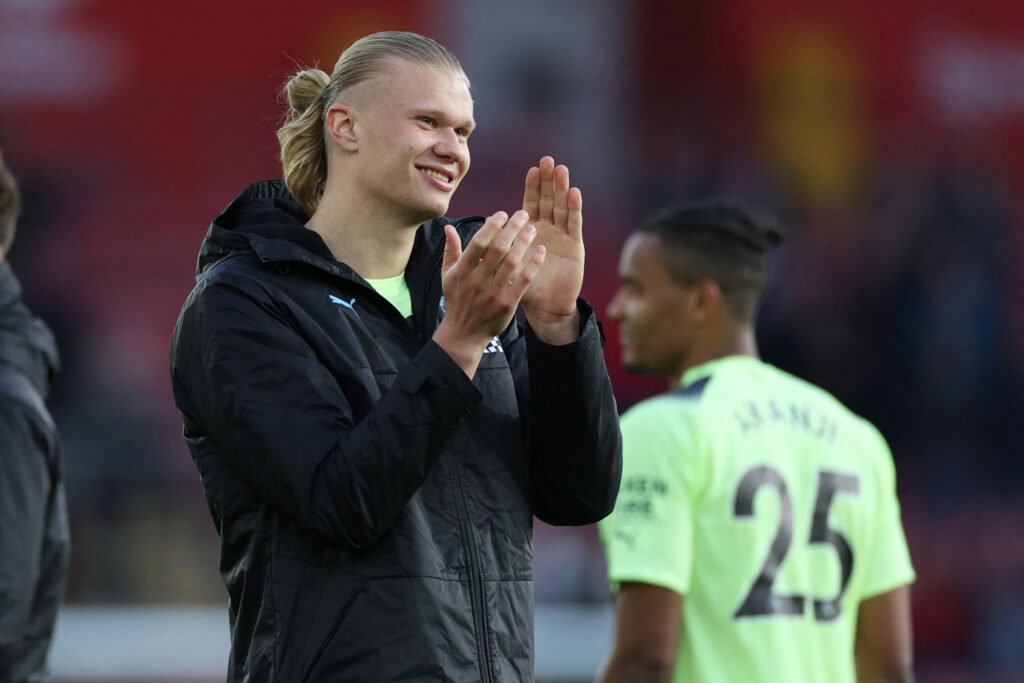 Erling Haaland shows off radical new hairstyle ahead of Bayern Munich ...