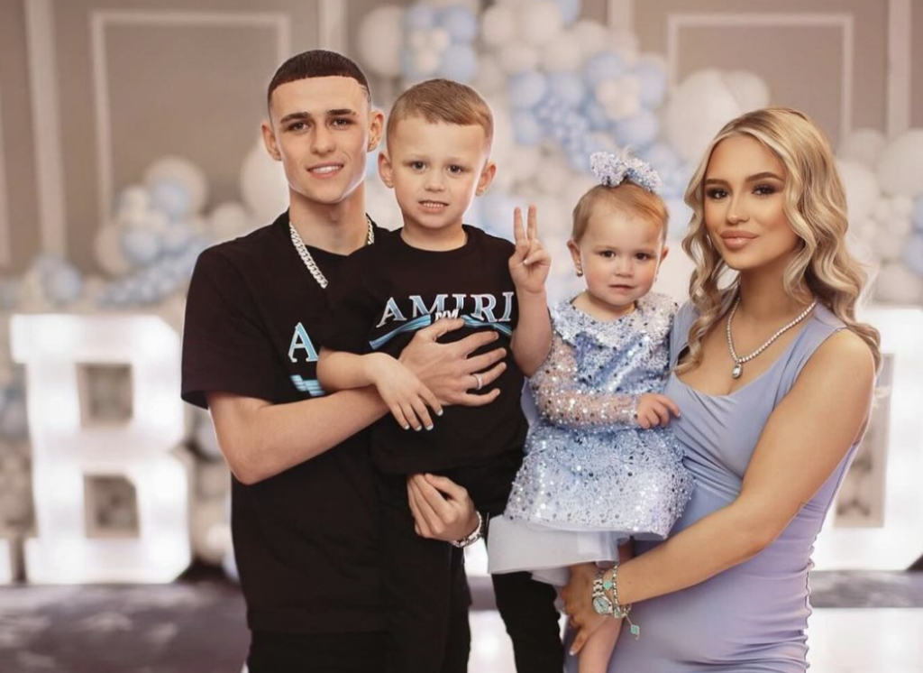Phil Foden and partner Rebecca expecting third child with ‘amazing day ...