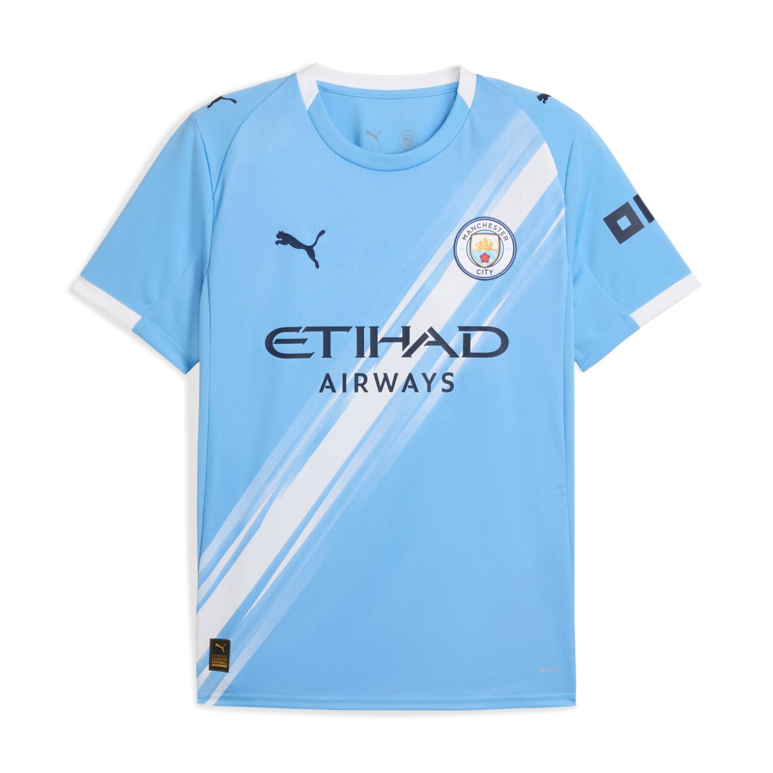 First official pictures of 2025/26 Manchester City home shirt emerge ...