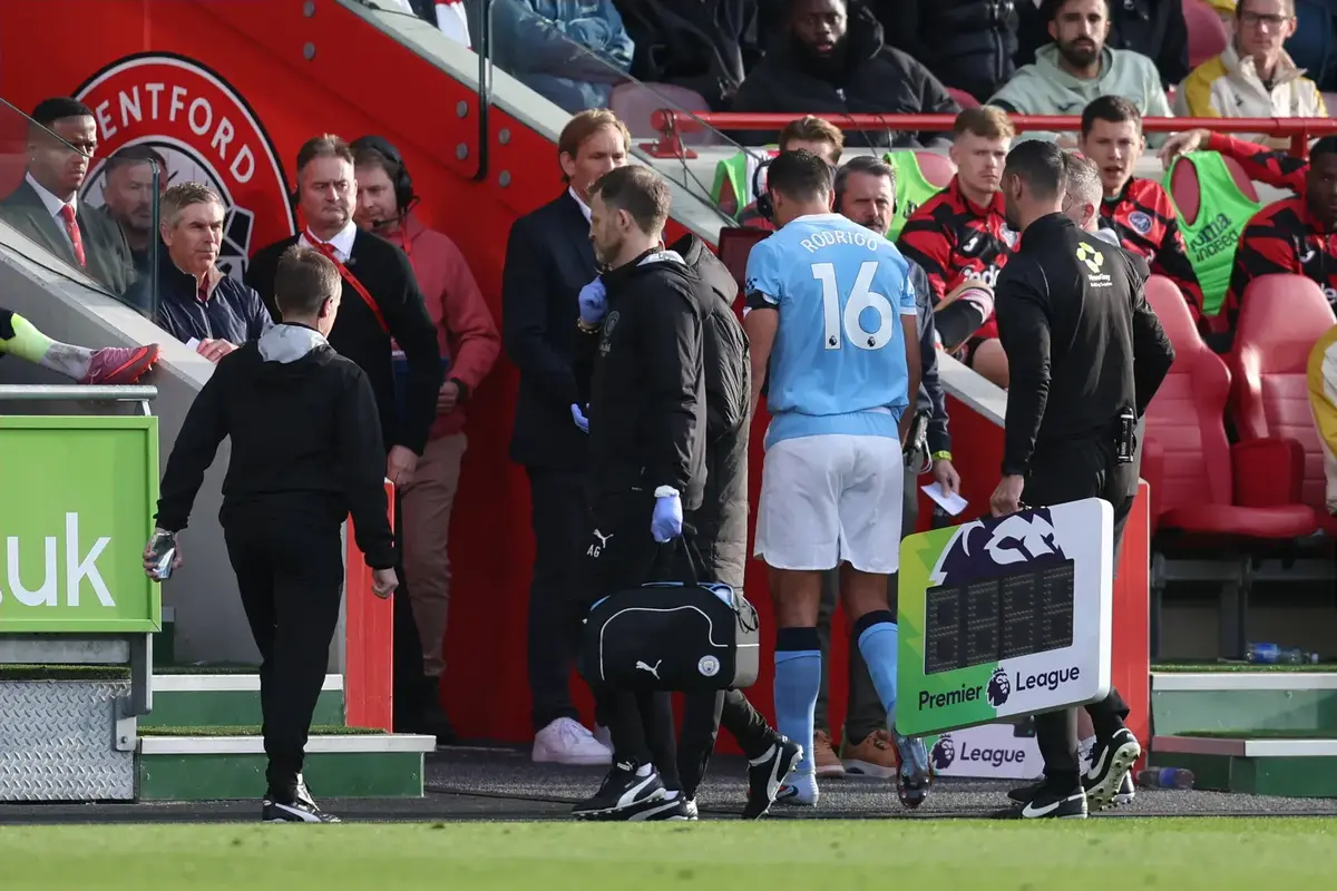 Rodri provides significant update on injury concern sustained during ...